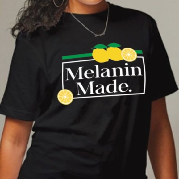 T-Shirt Addicts | Tops | Melanin Made Tshirt | Poshmark